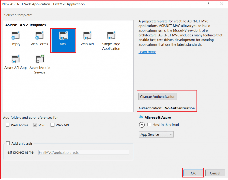 How To Create Aspnet Mvc Application Dot Net Tutorials