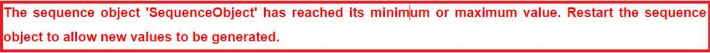 Sequence Object In Sql Server With Examples Dot Net Tutorials
