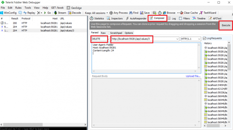How To Use Fiddler To Test Web Api Dot Net Tutorials