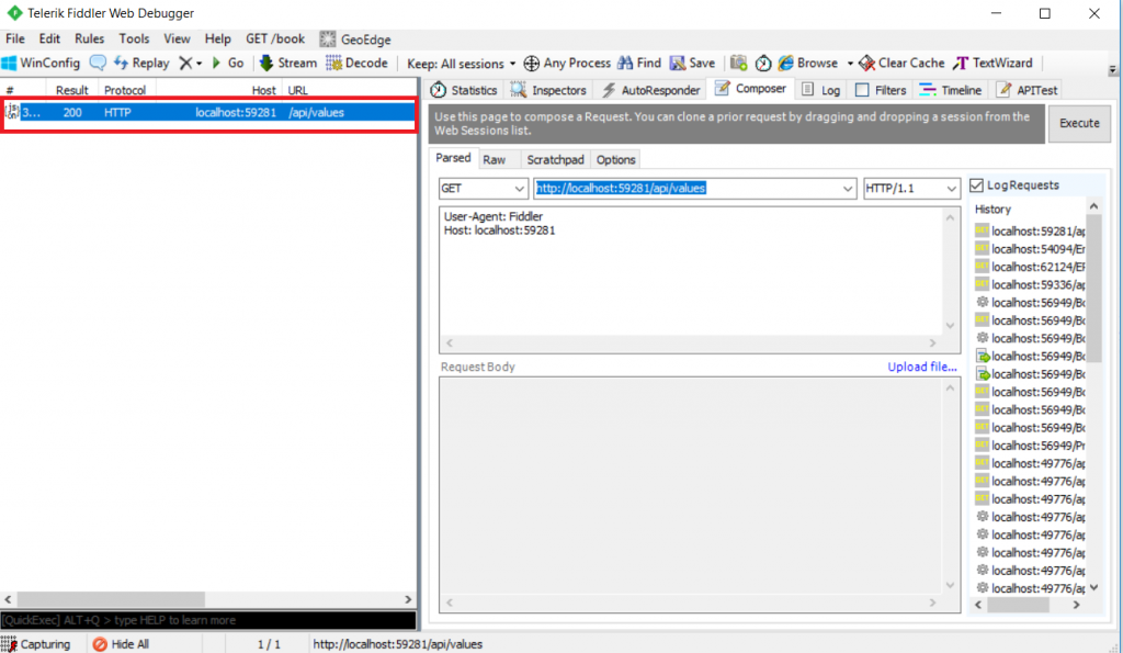 How To Use Fiddler To Test Web Api Dot Net Tutorials