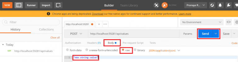 How to use POSTMAN to test Web API - Dot Net Tutorials