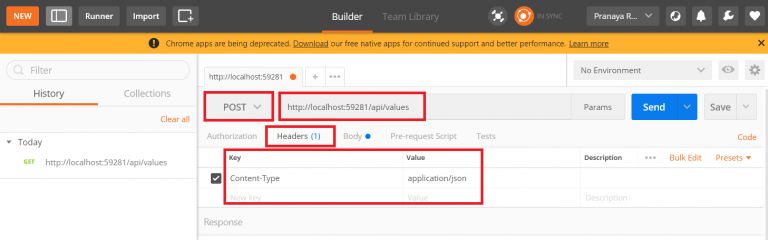 How to use POSTMAN to test Web API - Dot Net Tutorials