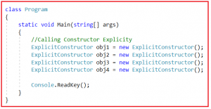 Constructors in C# with Examples - Dot Net Tutorials