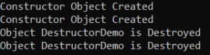 Destructors in C# with Examples - Dot Net Tutorials