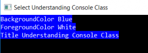Console Class in C# with Examples - Dot Net Tutorials