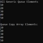 Generic Queue Collection Class in C# - Dot Net Tutorials