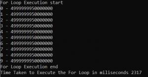Parallel For Loop in C# with Examples - Dot Net Tutorials