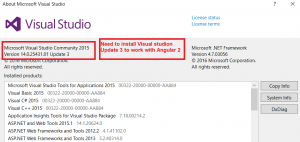 Angular Environment Setup in Visual Studio - Dot Net Tutorials