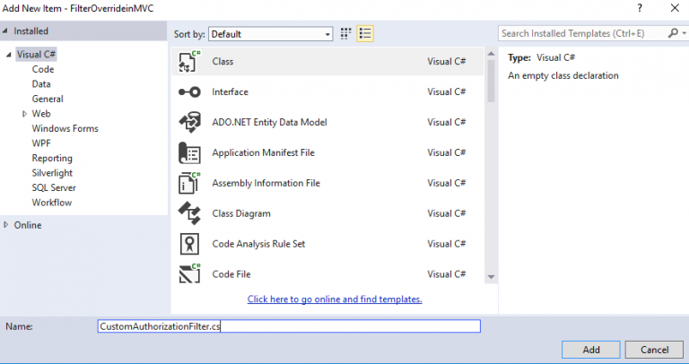 Filter Overrides - ASP.NET MVC Tutorials - Dot Net Tutorials