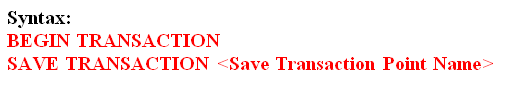 Sql Server Savepoints Transaction Dot Net Tutorials 3506