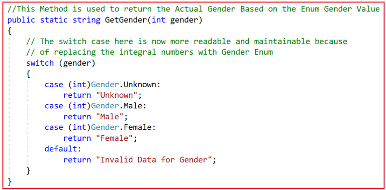 Enums in C# with Real-Time Examples - Dot Net Tutorials