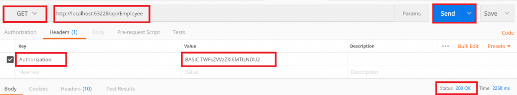 ASP.NET Web API Basic Authentication - Dot Net Tutorials