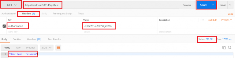 Basic Authentication Using Message Handler In Web Api