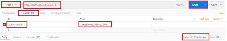 Basic Authentication Using Message Handler in Web API Basic Authentication Using Message Handler in Web API