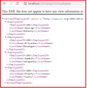 Web API Versioning Using URI Example - Dot Net Tutorials