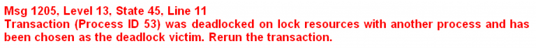 Deadlock In Sql Server With Examples Dot Net Tutorials