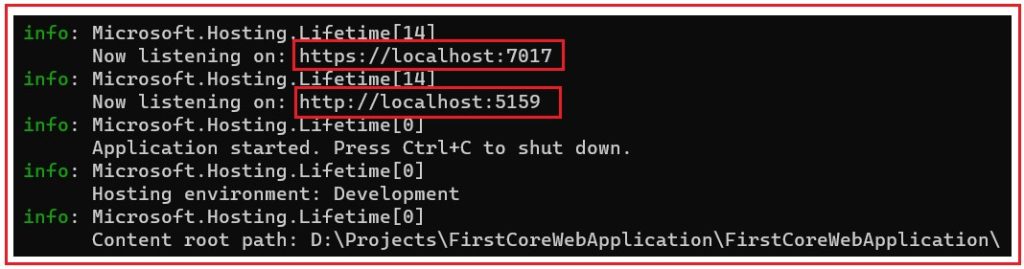 ASP.NET Core LaunchSettings.json File - Dot Net Tutorials
