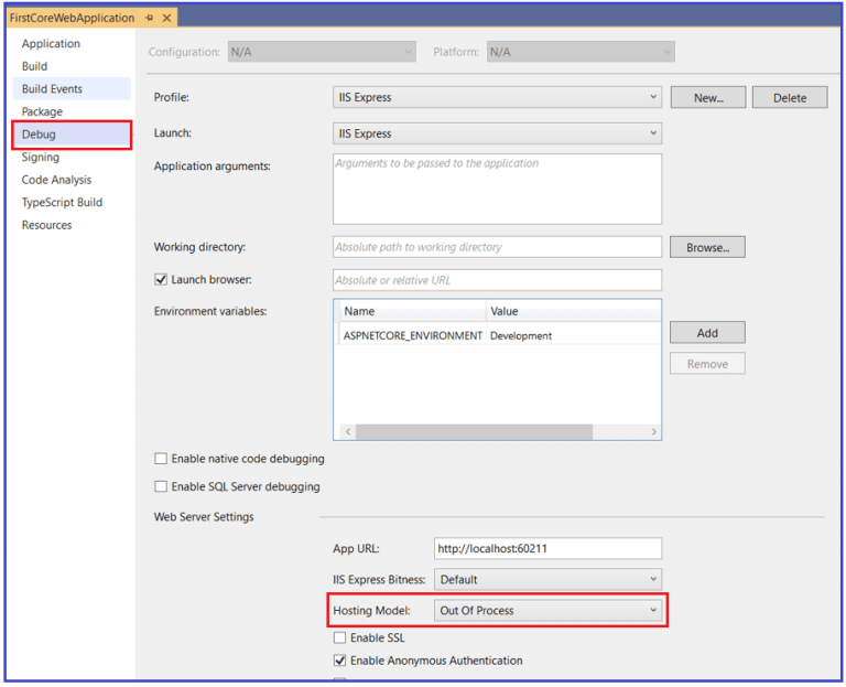 Aspnet Core Outofprocess Hosting Dot Net Tutorials