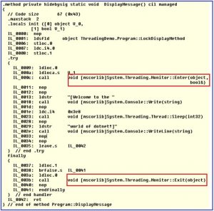 Thread Synchronization using Lock in C# - Dot Net Tutorials