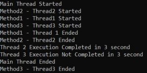 Join Method of Thread Class in C# - Dot Net Tutorials