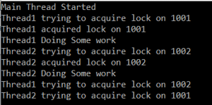 Deadlock in C# with Real-time Example - Dot Net Tutorials