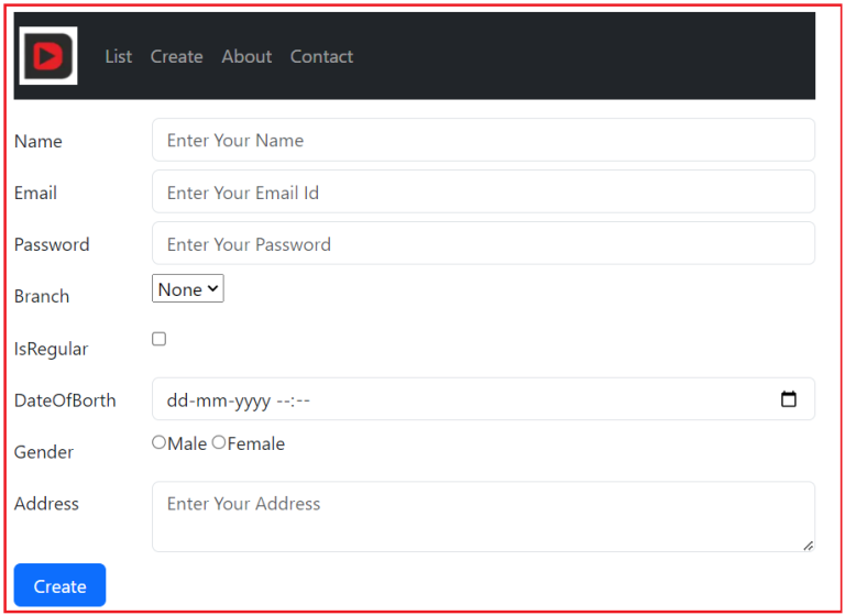 Form Tag Helpers in ASP.NET Core - Dot Net Tutorials Form Tag Helpers in ASP.NET Core - Dot Net Tutorials