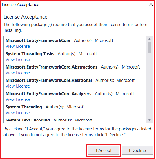 How To Install Entity Framework Core Dot Net Tutorials