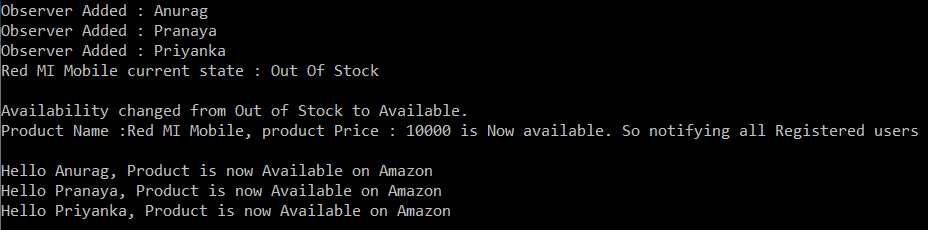 Observer Design Pattern in C# with Examples - Dot Net Tutorials