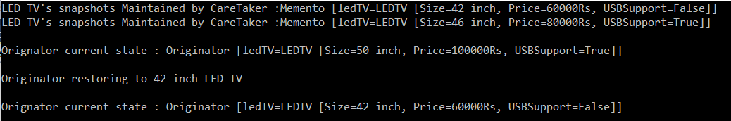 Memento Design Pattern in C# with Examples - Dot Net Tutorials