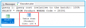 When to Choose Table Scan and when to choose Seek-Scan