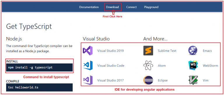 Angular Environment Setup in Detail - Dot Net Tutorials Angular Environment Setup in Detail - Dot Net Tutorials