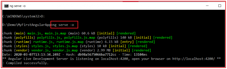 Creating Angular Project Using Angular Cli Dot Net Tutorials