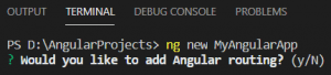 Creating Angular Project using Visual Studio Code - Dot Net Tutorials