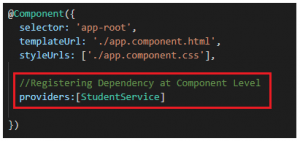 Dependency Injection in Angular - Dot Net Tutorials
