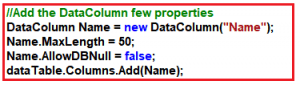 ADO.NET DataTable in C# with Examples - Dot Net Tutorials