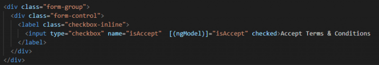 Checkbox In Angular Template Driven Forms Dot Net Tutorials
