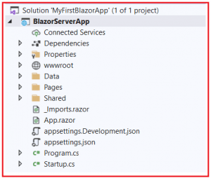 Creating Blazor App in Visual Studio - Dot Net Tutorials