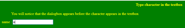 Examples Of Javascript Events Types Dot Net Tutorials