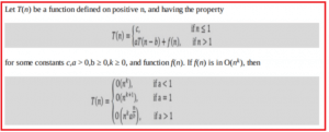 Master Theorem in Data Structure - Dot Net Tutorials