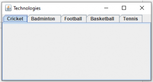 Swing Controls in Java with Examples - Dot Net Tutorials