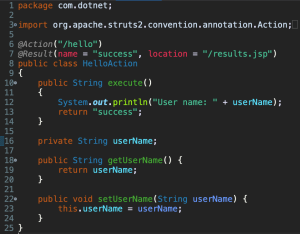 Steps to create Struts 2 Application - Dot Net Tutorials