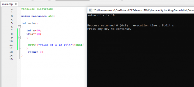 Conditional Statements and Logical Operations in C++ - Dot Net Tutorials