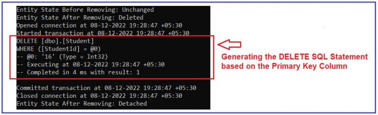 Crud Operations In Entity Framework Dot Net Tutorials