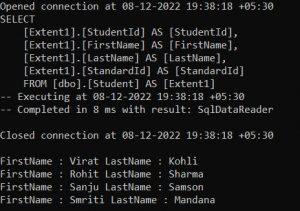 CRUD Operations in Entity Framework - Dot Net Tutorials