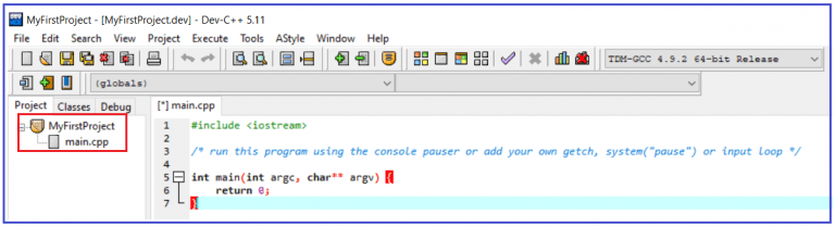 Setup Dev C++ and Settings in Detail - Dot Net Tutorials