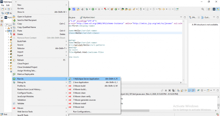 Servlet Application using MyEclipse - Dot Net Tutorials