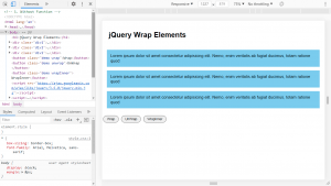 jQuery Wrap and UnWrap Elements - Dot Net Tutorials