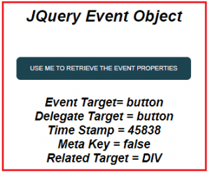 jQuery Event Object with Examples - Dot Net Tutorials