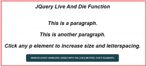 Event Delegation using jQuery Live Function - Dot Net Tutorials