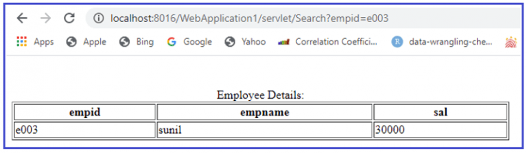 Fetch Data from Database using Servlet - Dot Net Tutorials Fetch Data from Database using Servlet - Dot Net Tutorials